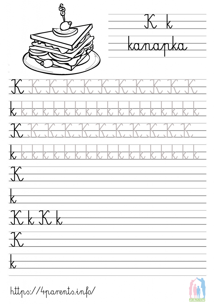 Nauka pisania liter - R literki do nauki pisania - Dla rodziców Dla dzieci